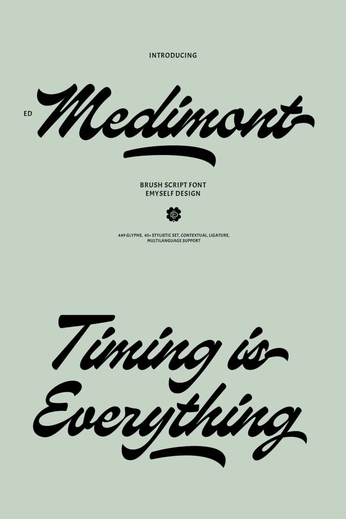 ED Medimont Font - Typesite