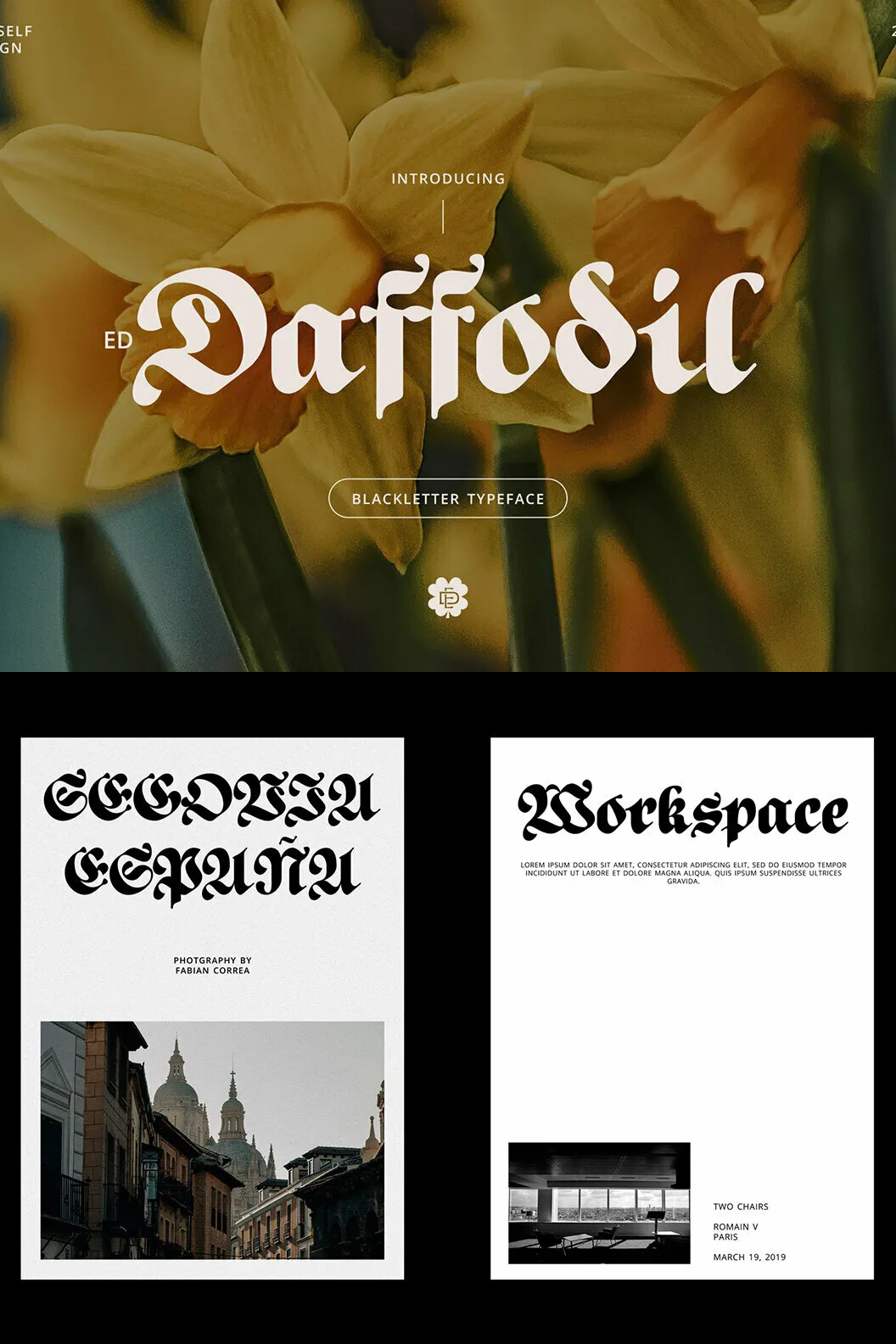 ED Daffodil Font - Typesite