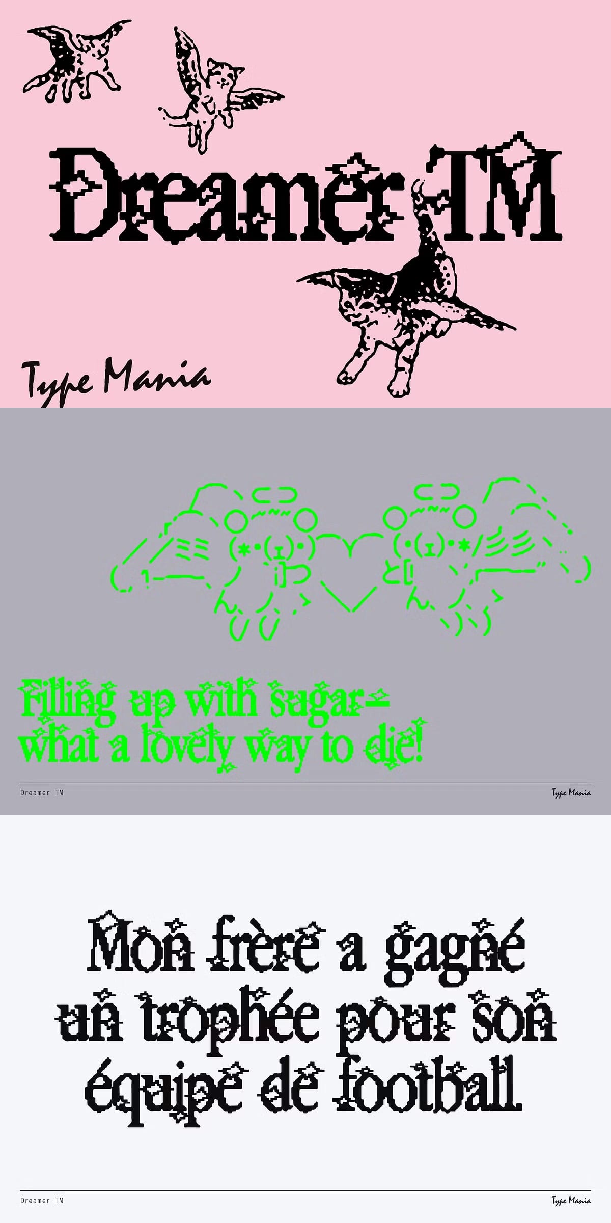 Dreamer TM – Y2K aesthetics font - Typesite