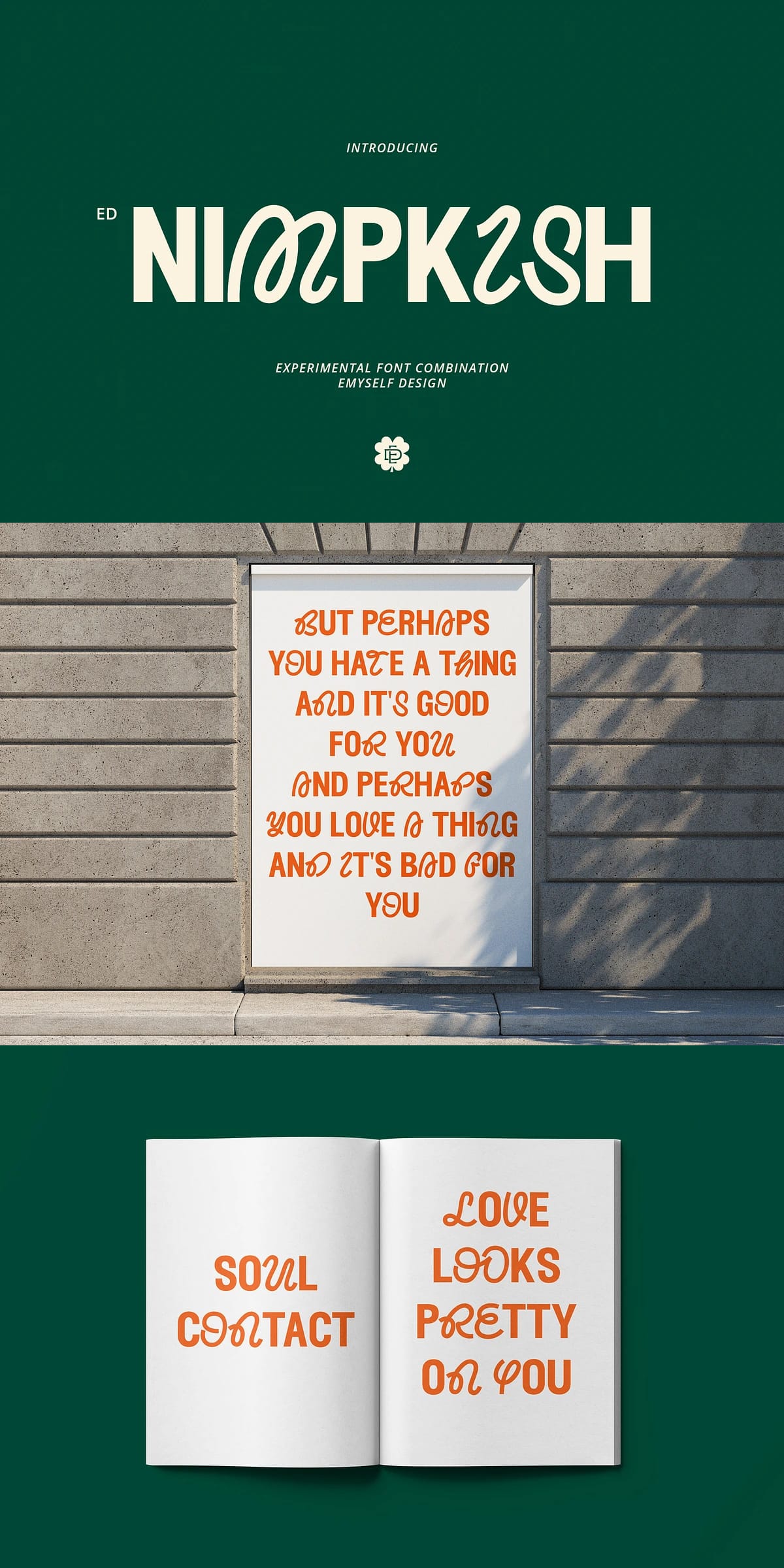 ED Nimpkish - Combination Typeface - Typesite
