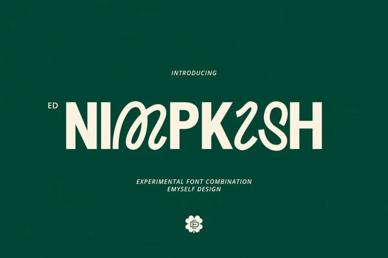 ED Nimpkish - Combination Typeface - Typesite
