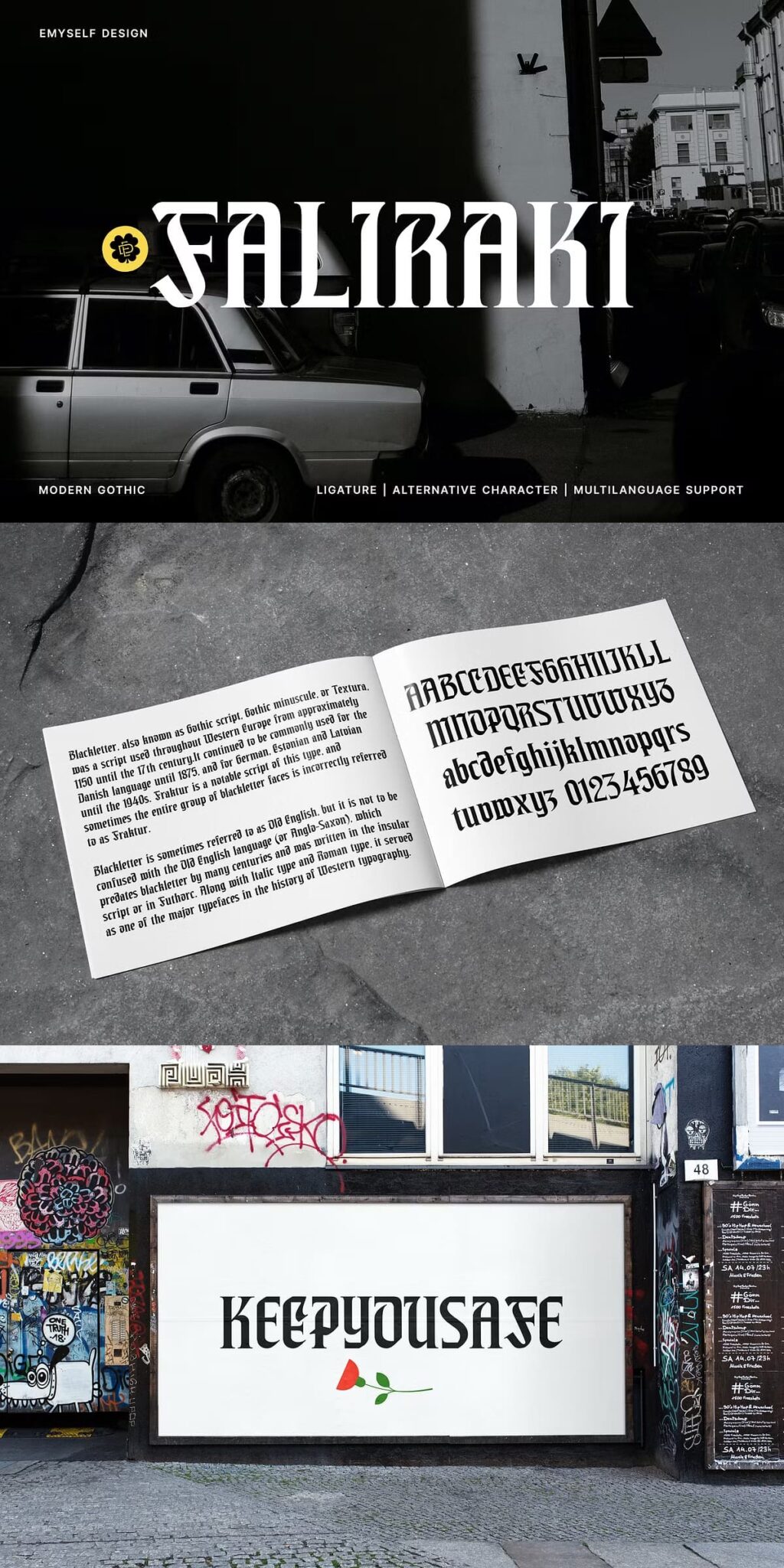 ED Faliraki Typeface - Typesite