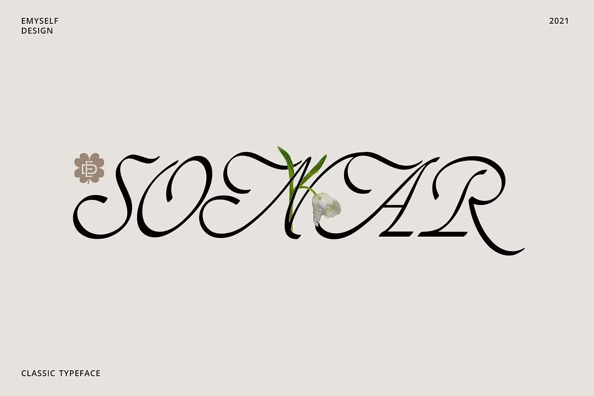 ED - Sonar Typeface - Typesite