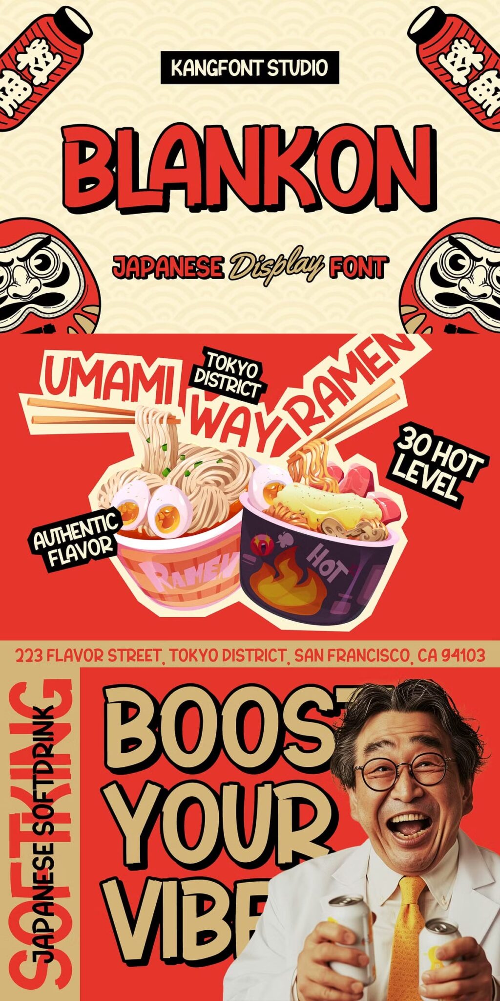 Blankon – Display Font - Typesite