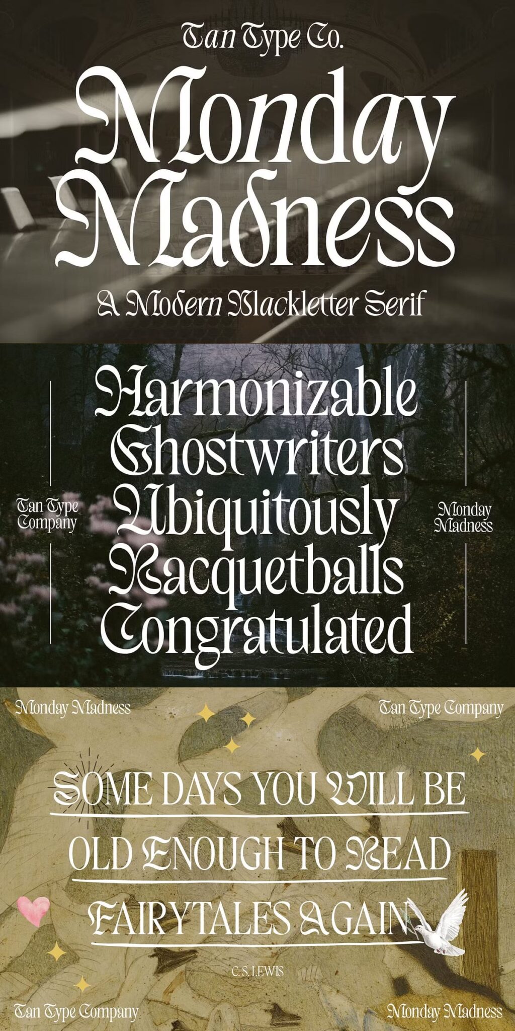 TAN - MONDAY MADNESS - Typesite