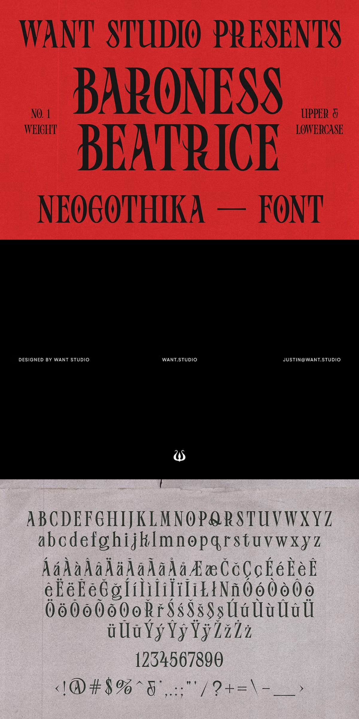 Baroness Beatrice Font - Typesite