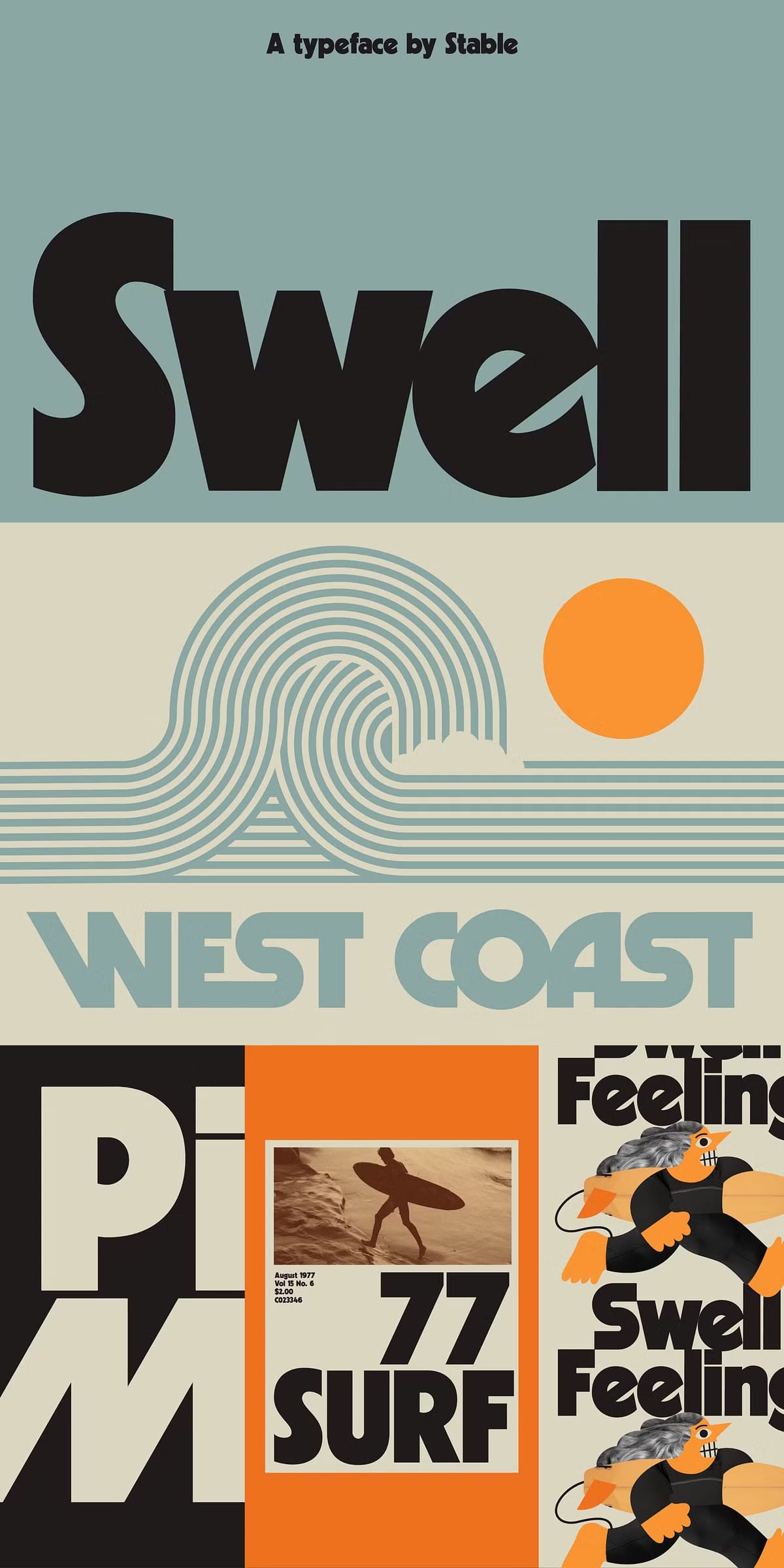 Swell - Display Font - Typesite